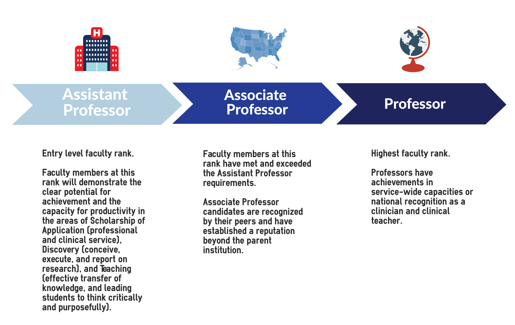 ANE, Faculty Information, Faculty Ranks Progression